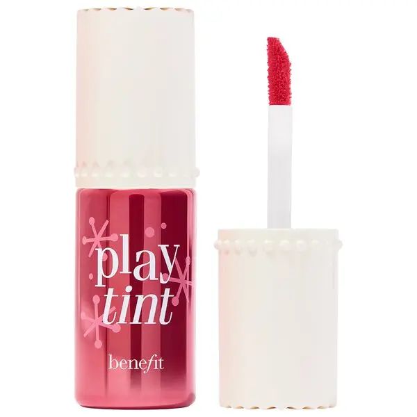 BENEFIT COSMETICS Liquid Lip + Cheek Blush Stain - Playtint