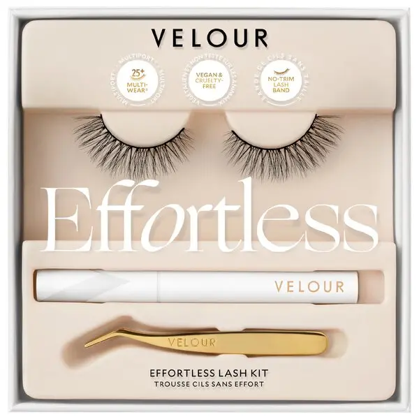 VELOUR Effortless Kit No Trim No Measure Natural Lash Kit - One-color