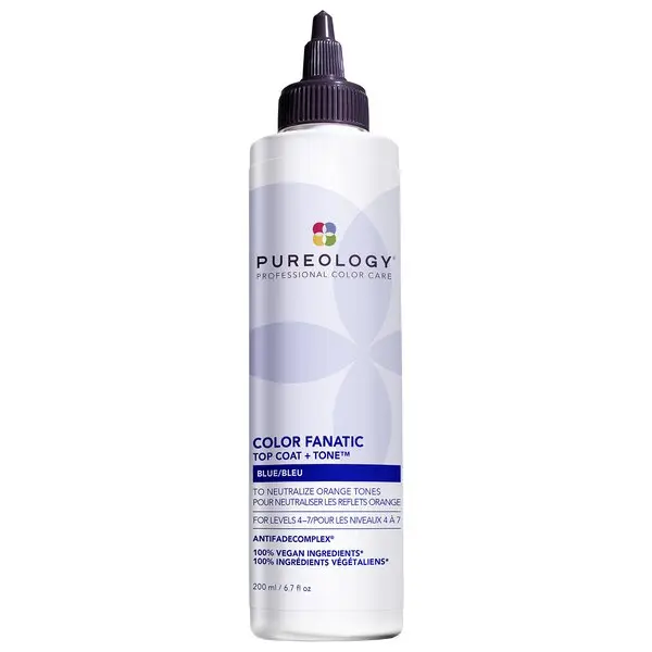 PUREOLOGY Color Fanatic Top Coat + Tone Hair Gloss - Blue