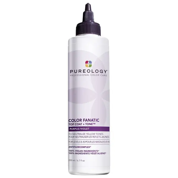 PUREOLOGY Color Fanatic Top Coat + Tone Hair Gloss - Purple/violet