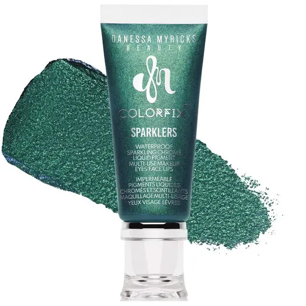DANESSA MYRICKS BEAUTY Colorfix Multi-use Eye, Cheek & Lip Waterproof Liquid Pigment - Evergreen