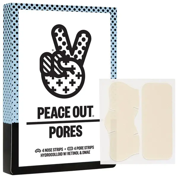 PEACE OUT Oil-absorbing Pore Treatment Strips - One-color