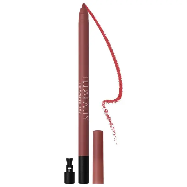 HUDA BEAUTY Crayon À Lèvres Mat Automatique Lip Contour 2.0 - Rose Rouille
