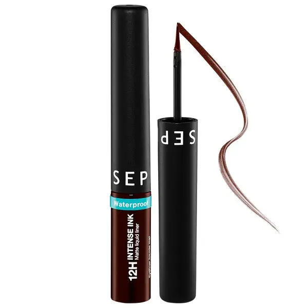 SEPHORA COLLECTION Intense Felt-tip 12hr Liquid Waterproof Eyeliner - 02 Chocolate Brown