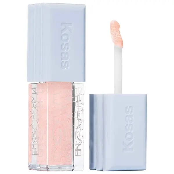KOSAS Wet Lip Oil Plumping Peptide Lip Treatment Gloss - Exposed