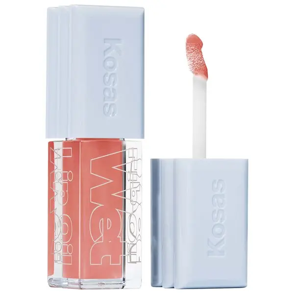 KOSAS Wet Lip Oil Plumping Peptide Lip Treatment Gloss - Revealed