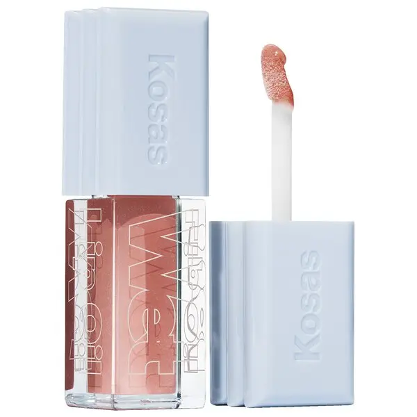 KOSAS Wet Lip Oil Plumping Peptide Lip Treatment Gloss - Unhooked