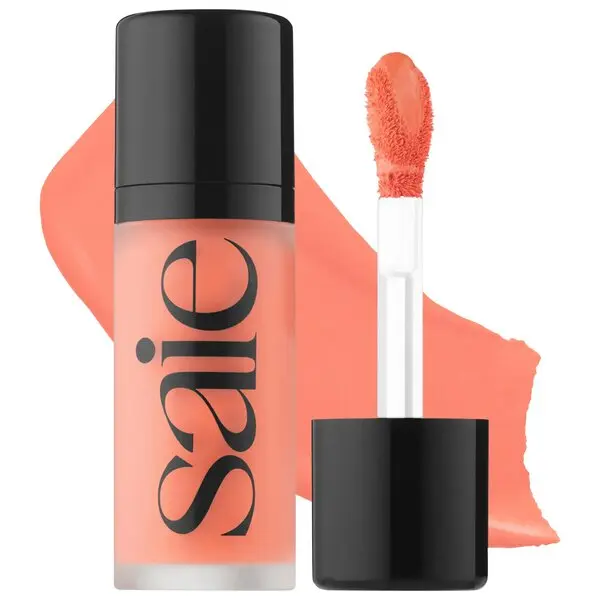 SAIE Dew Blush Liquid Cream Blush - Hottie