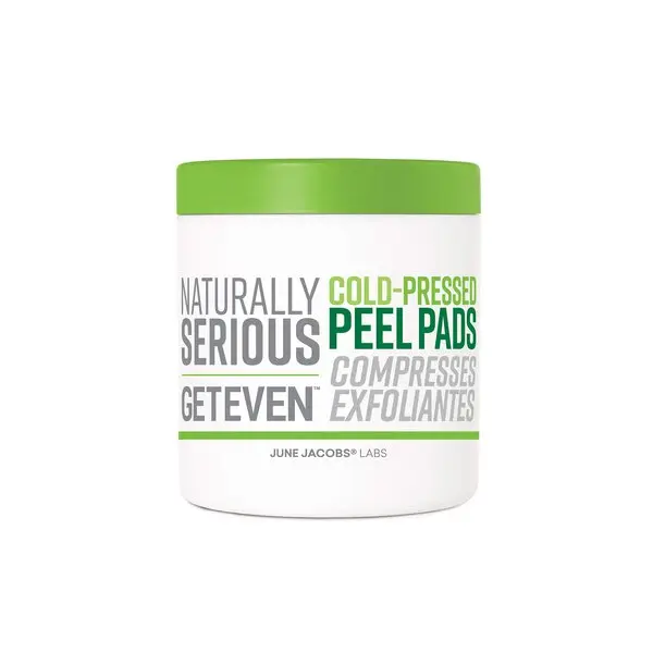 NATURALLY SERIOUS Get Even Cold-pressed Peel Pads - One-color