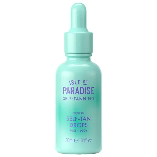 ISLE OF PARADISE Gouttes Autobronzantes Pour Le Visage - Medium