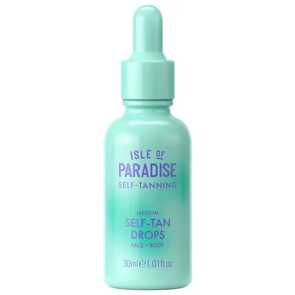 ISLE OF PARADISE Self-tan Face Drops - Medium