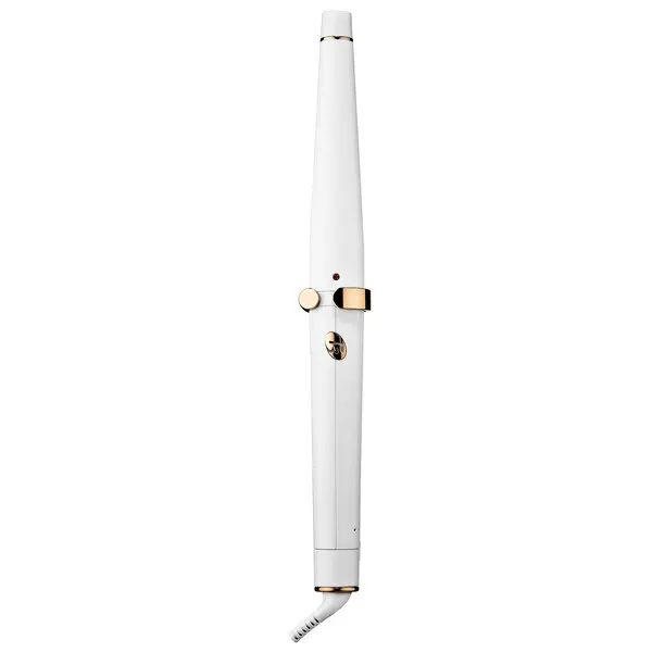 T3 Singlepass Wave Professional Tapered Ceramic Styling Wand - One-color