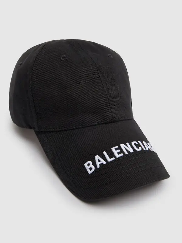 Balenciaga Logo Embroidered Baseball Cap