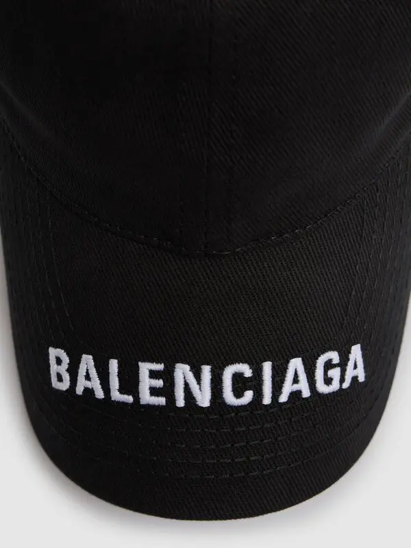 Balenciaga Logo Embroidered Baseball Cap