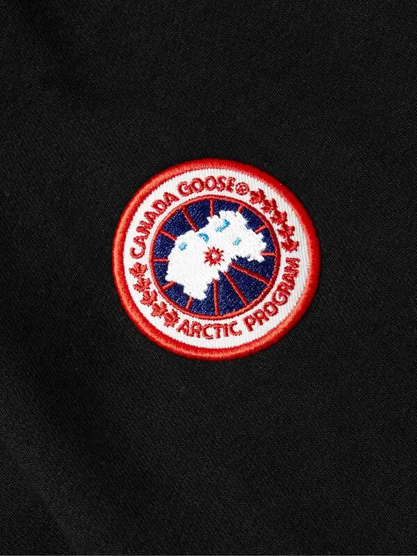 Canada Goose Huron Organic Cotton-jersey Hoodie - Black