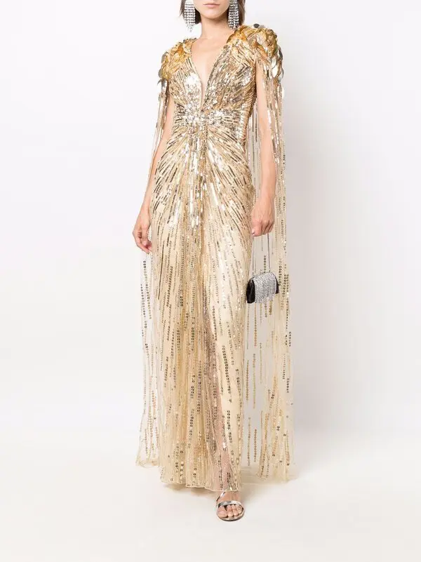 Jenny Packham Kate Middleton Yellow Dress Kate Middleton Princess Charlene Sequin  Dress Compared One Looked 'extra