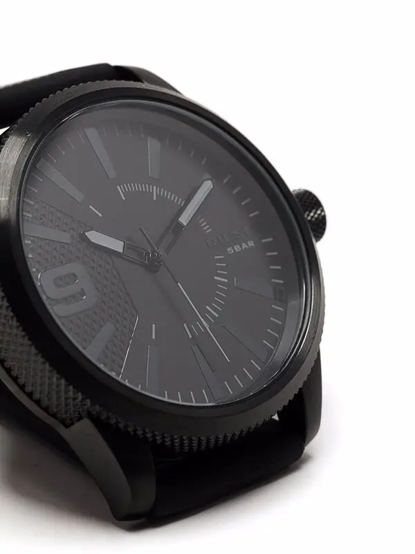 DIESEL® Rasp Total 46mm Chronograph Watch - Black