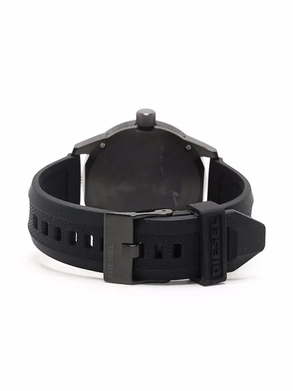DIESEL® Rasp Total 46mm Chronograph Watch - Black