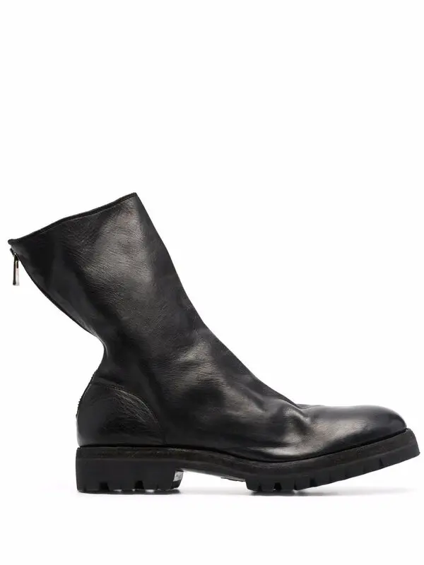 Guidi Zipped Ankle Boots