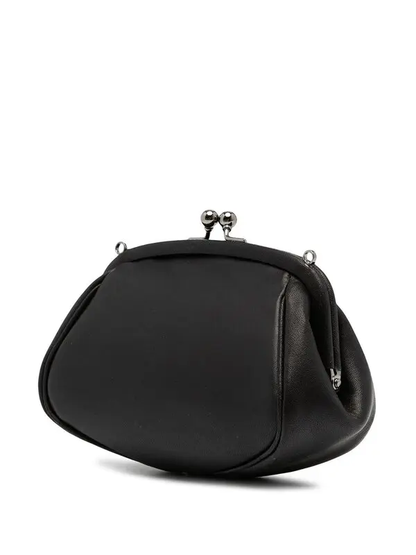 Yohji Yamamoto Clasp Leather Shoulder Bag