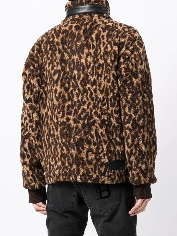 Amiri Leopard-print Bomber Jacket