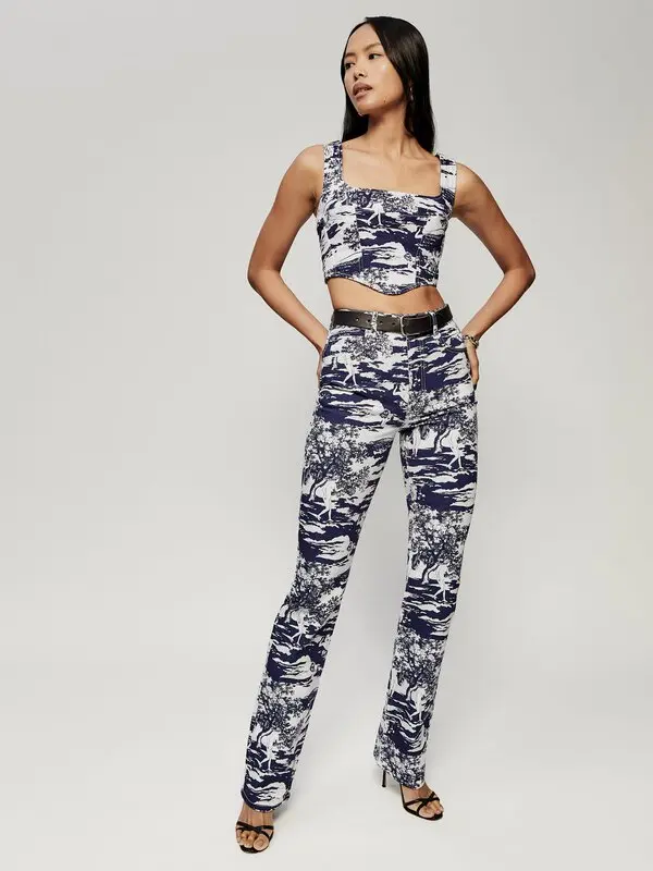 REFORMATION Peyton High Rise Bootcut Jeans