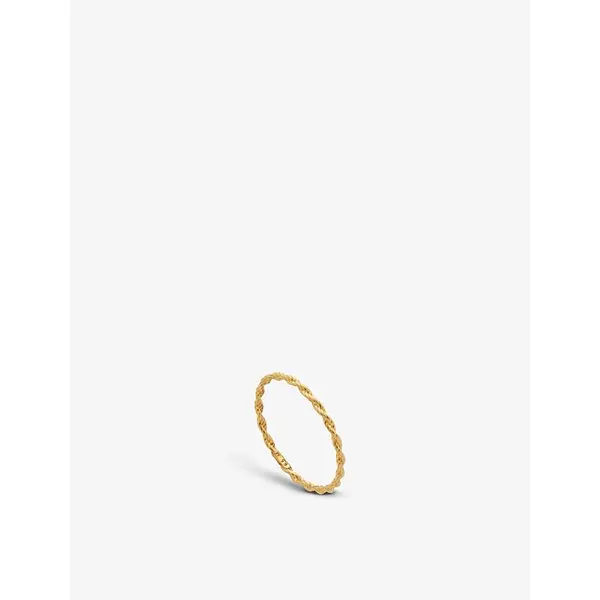 Monica Vinader Corda Skinny Ring - Gold