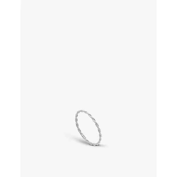 Monica Vinader Corda Sterling- Ring - Silver