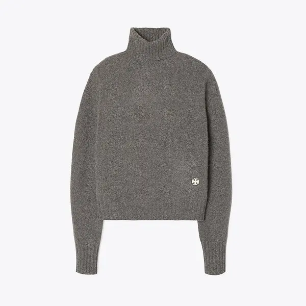 Tory Burch Cashmere Fitted Turtleneck
