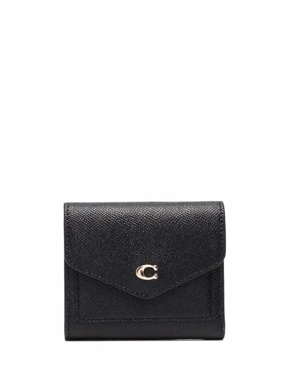 COACH Wyn Envelope-flap Wallet - Black