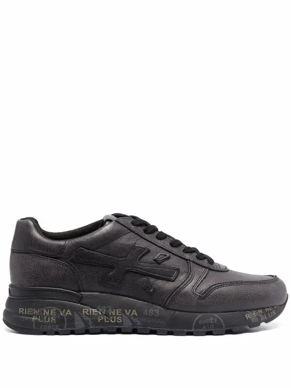 Premiata Mick 0 Low-Top Sneakers - Black | Editorialist
