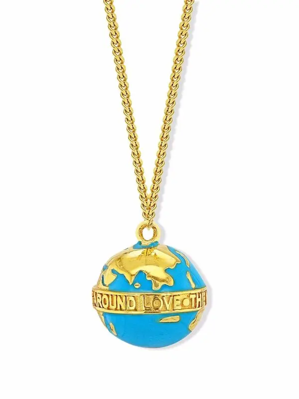 TRUE ROCKS Globe Pendant Necklace