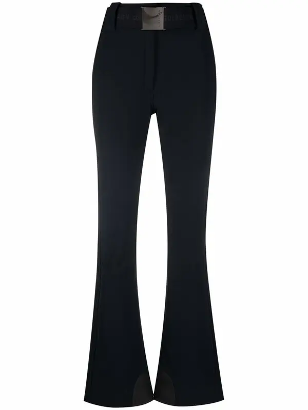 Goldbergh Flared Buckle-detail Trousers