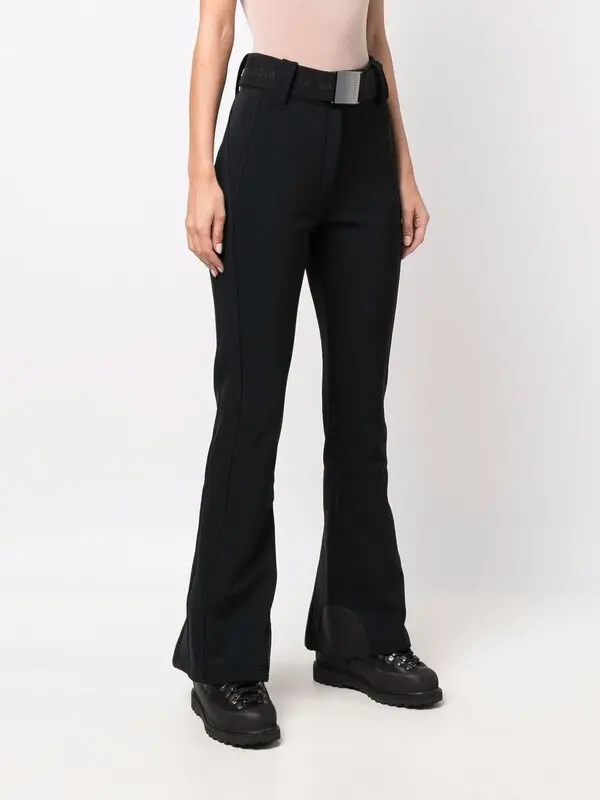 Goldbergh Flared Buckle-detail Trousers