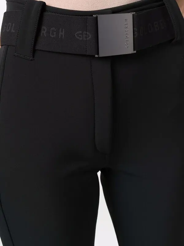 Goldbergh Flared Buckle-detail Trousers