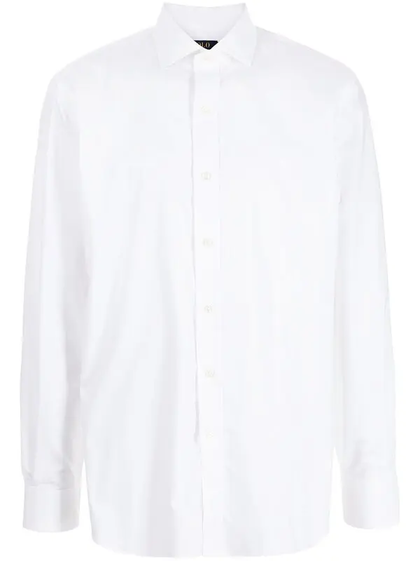 Polo Ralph Lauren Polo Pony Logo-embroidered Classic Shirt - White