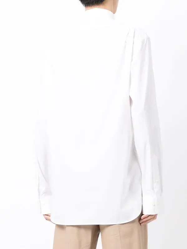 Polo Ralph Lauren Polo Pony Logo-embroidered Classic Shirt - White