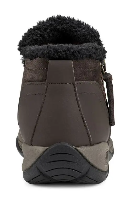 Easy Spirit Epic Water Resistant Ankle Boots - Chocolate