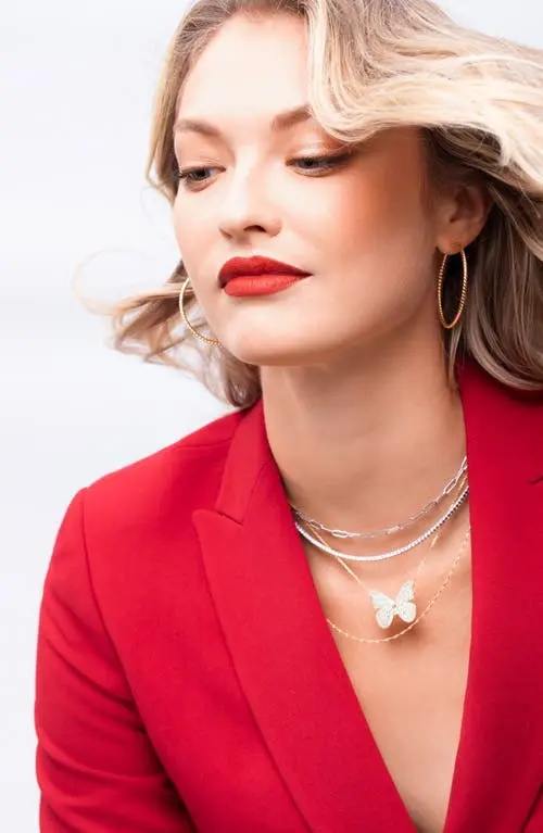 Bony Levy 14k Gold Twisted Chain Necklace