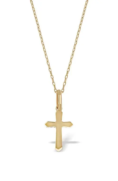 Bony Levy 14k Gold Cross Pendant Necklace