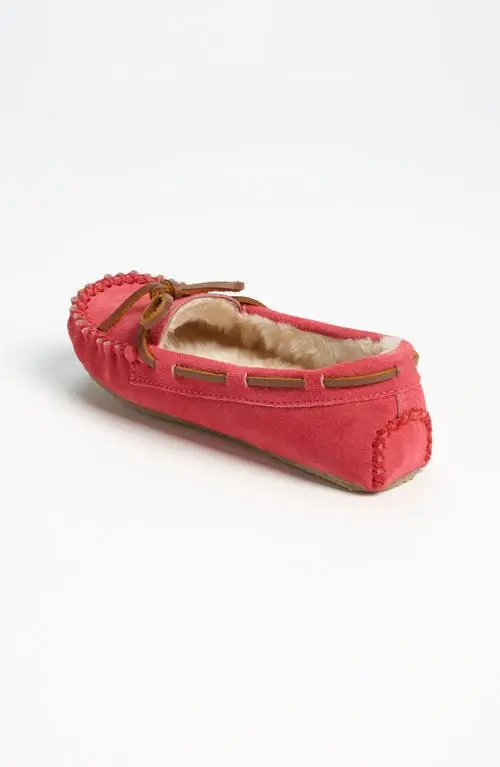 Minnetonka Cassie Slipper - Hot Pink