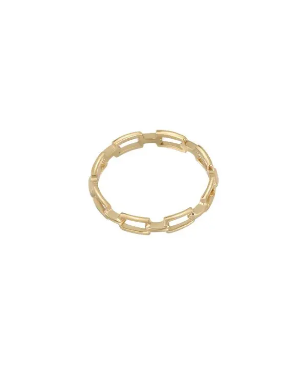 Bony Levy Link Ring - 14k Yellow Gold