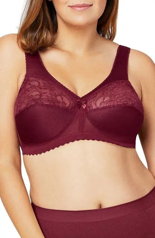 GLAMORISE Magiclift® Original Support Bra - Burgundy