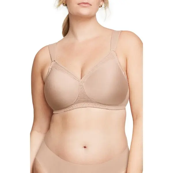 GLAMORISE Magiclift® Seamless Support T-shirt Bra - Cafe