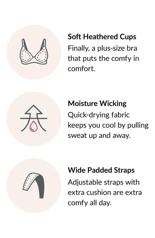 GLAMORISE Magiclift® Moisture Control Bra - Brown