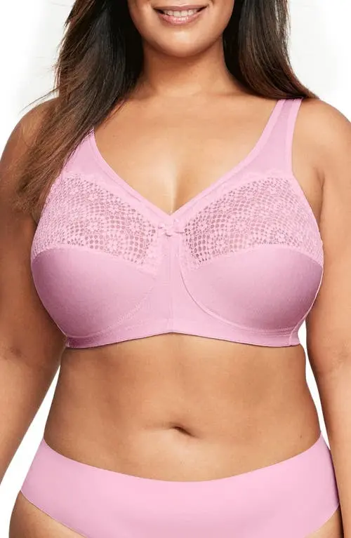 GLAMORISE Magiclift® Moisture Control Bra - Pink Heather
