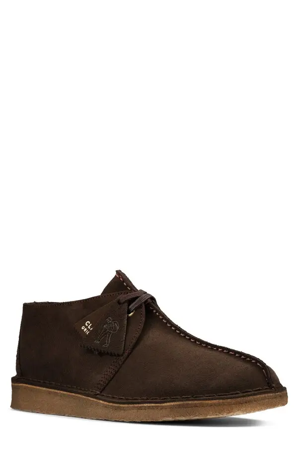 Clarks Desert Trek Chukka Boot - Dark Brown