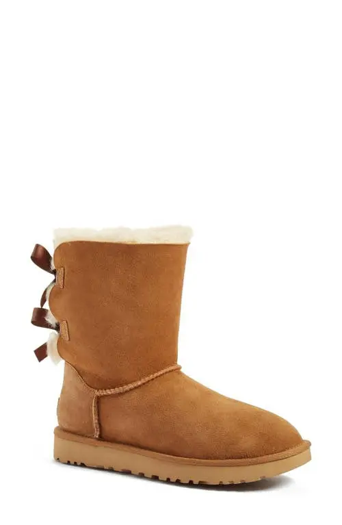 UGG Bailey Bow Ii Genuine Shearling Boots - Che