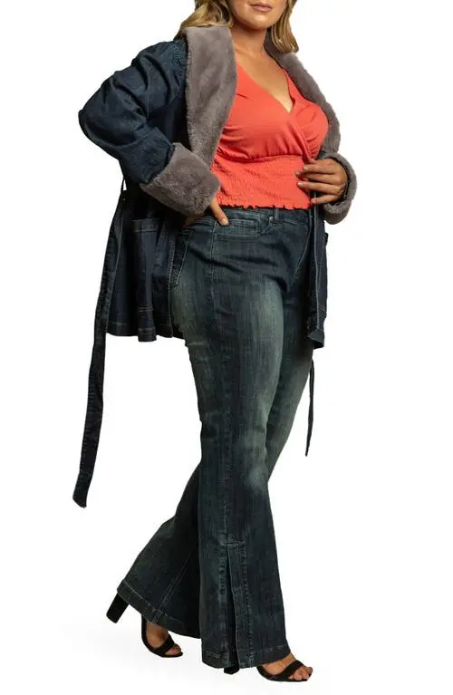STANDARDS & PRACTICES High-rise Wide Leg Jeans