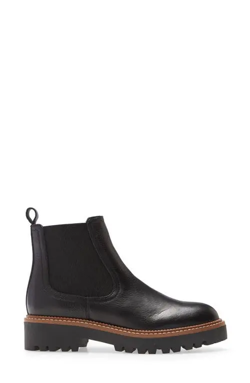 Caslon Miller Water Resistant Chelsea Boots In Black - 31  display picture 2